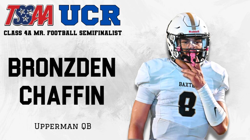 Upperman’s Bronzden Chaffin Named Class 4A Mr. Football Semifinalist ...